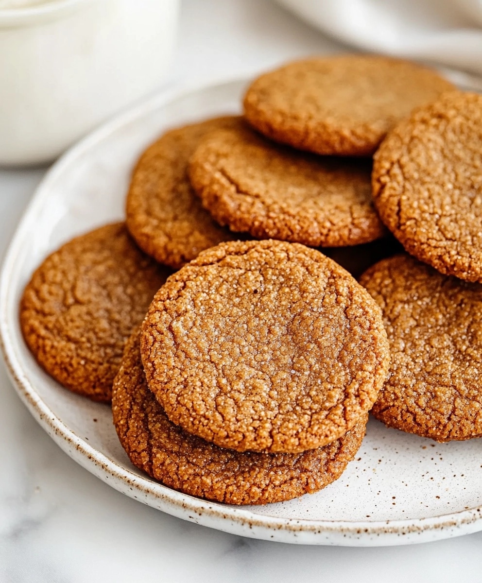 Crispy Gingerbread Cookies Recipe - Recipe Vibe
