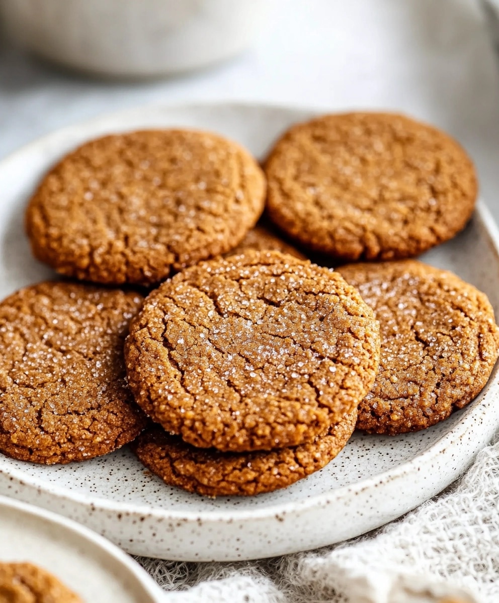 Crispy Gingerbread Cookies Recipe - Recipe Vibe