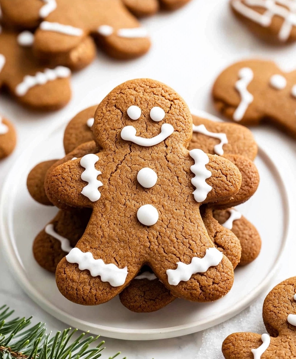 Soft And Chewy Gingerbread Man Cookies Recipe - Recipe Vibe