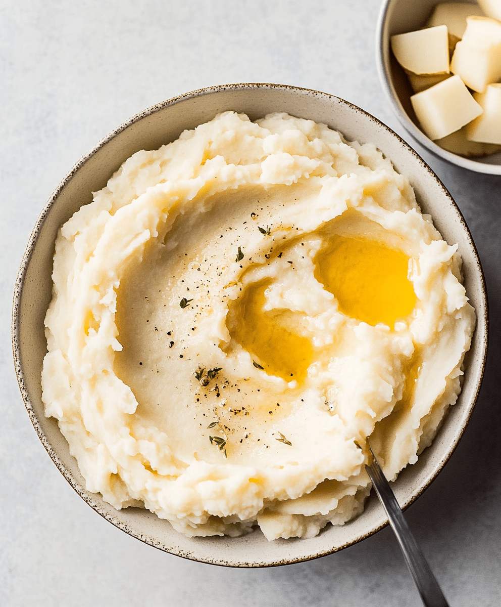 Easy Garlic Mashed Potatoes Recipe - Recipe Vibe