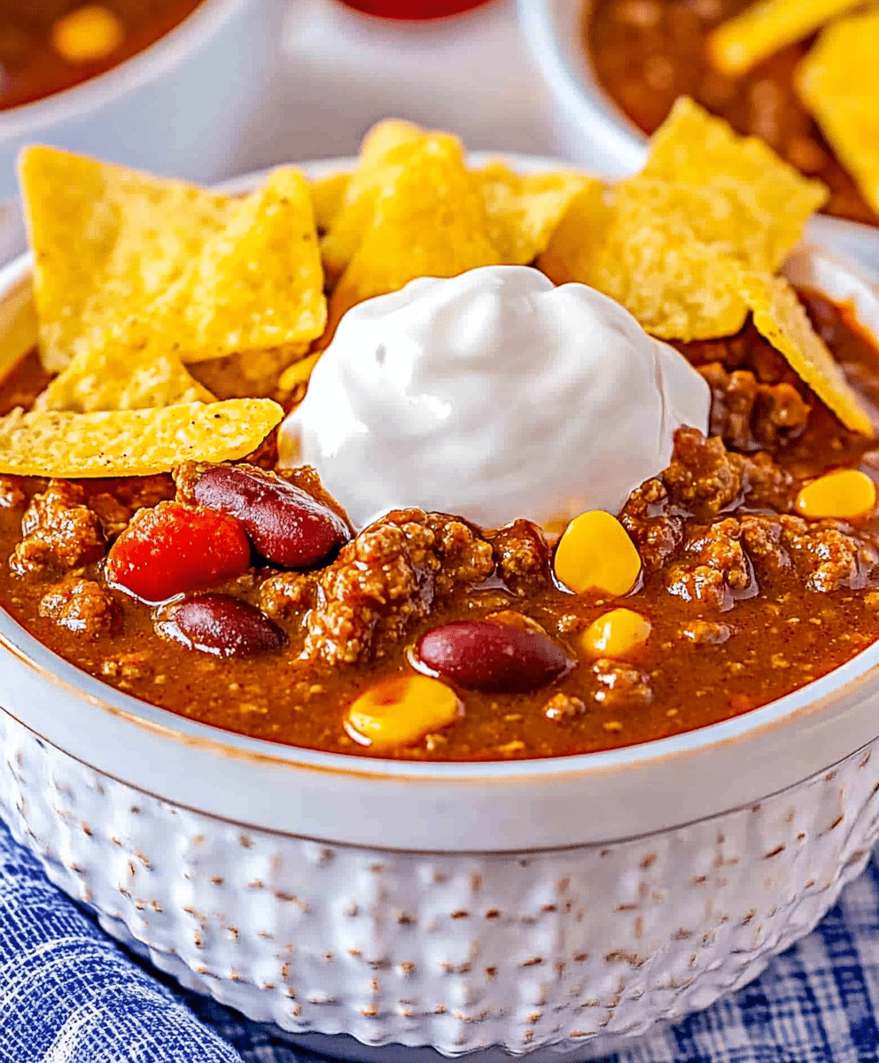 Wendy’s Chili (Copycat) Recipe - Recipe Vibe