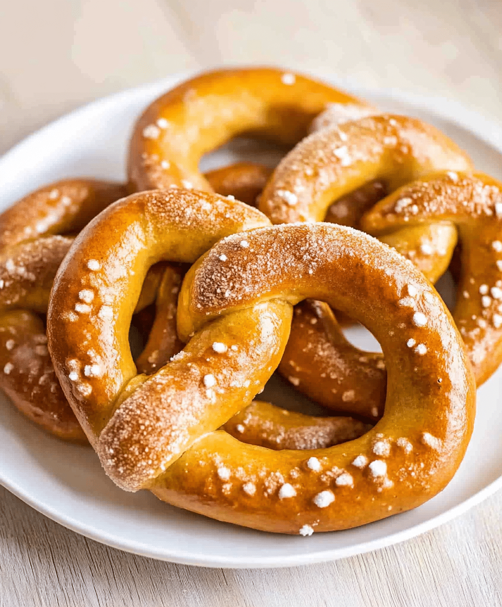 Easy Homemade Soft Pretzels Recipe - Recipe Vibe