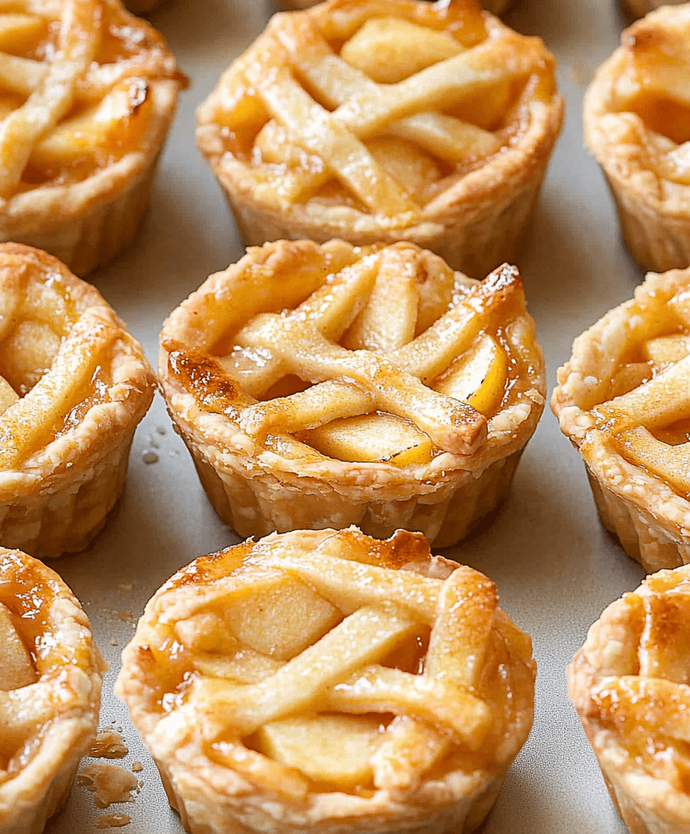 Muffin Tin Mini Apple Pies Recipe - Recipe Vibe