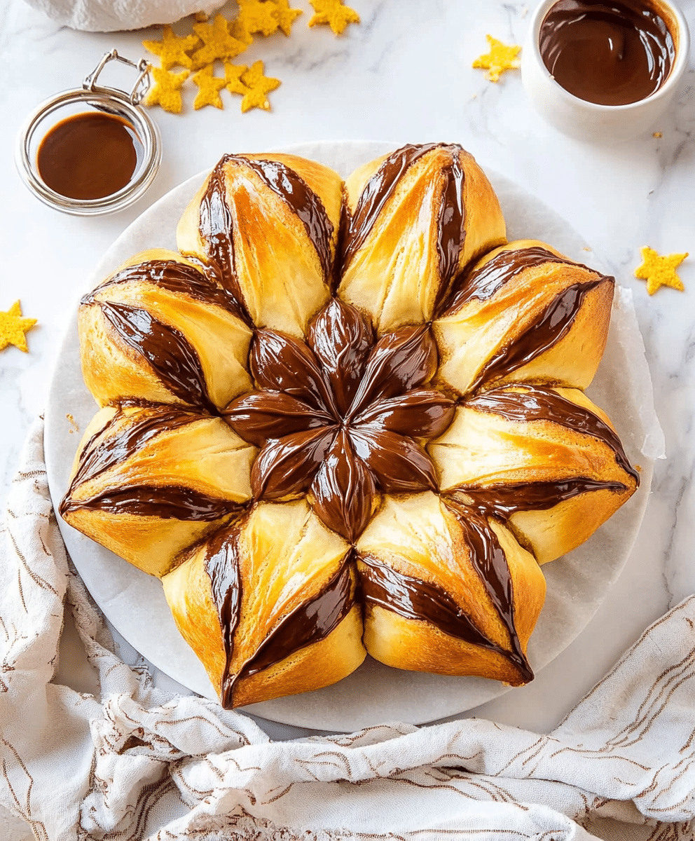 Nutella Star Bread Recipe - Recipe Vibe