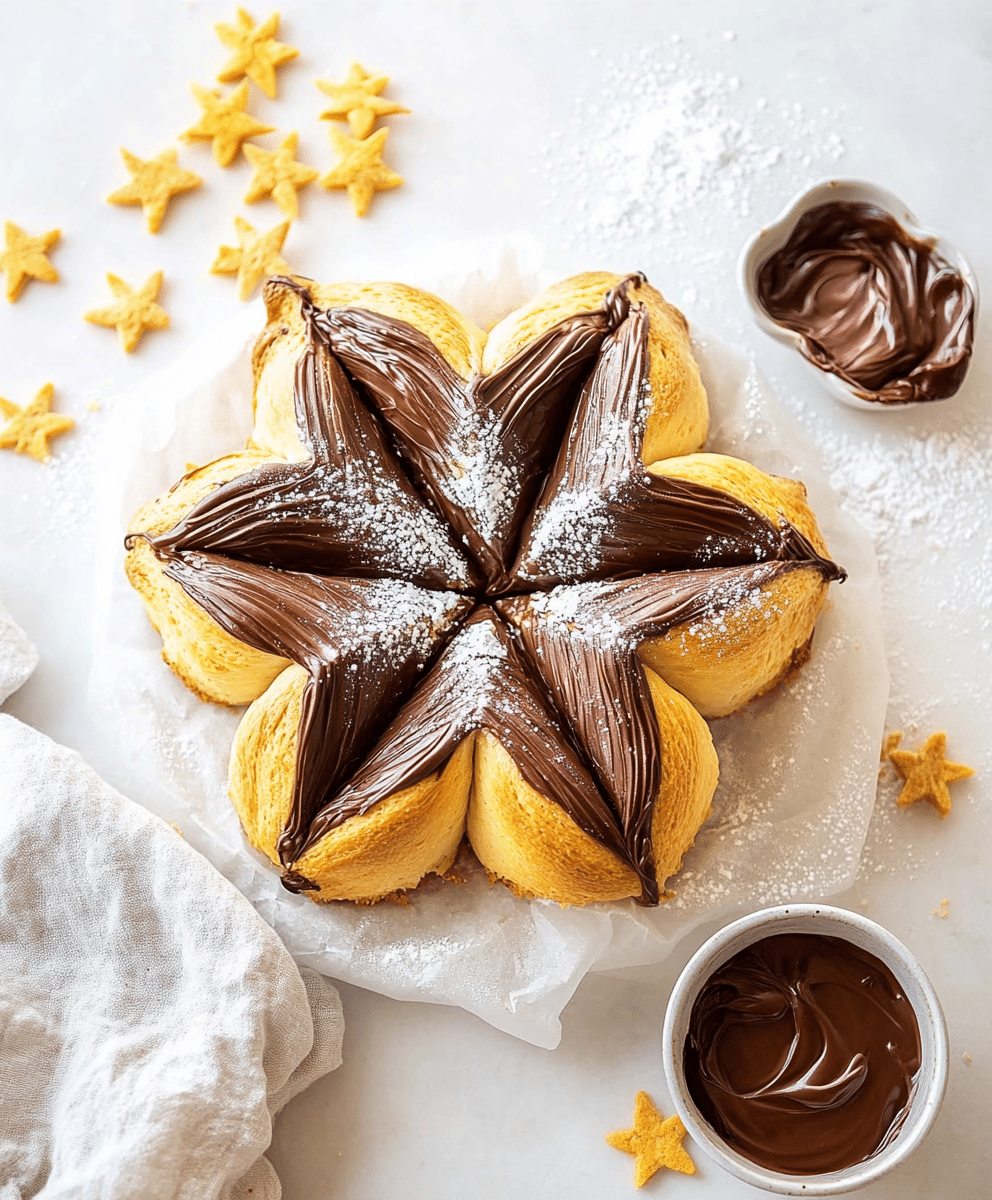 Nutella Star Bread Recipe - Recipe Vibe