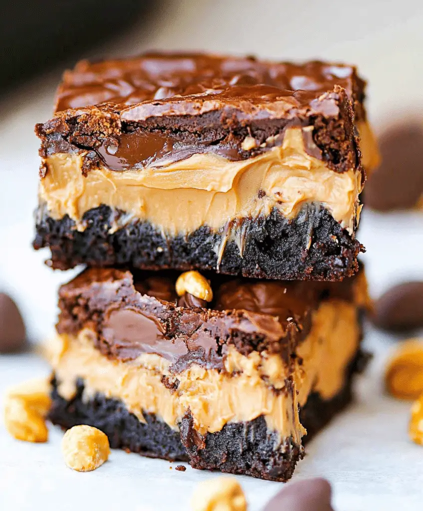 Outrageous Snickers Brownies Recipe - Recipe Vibe