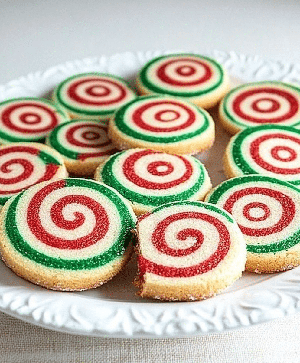 Christmas Pinwheel Cookies Recipe - Recipe Vibe