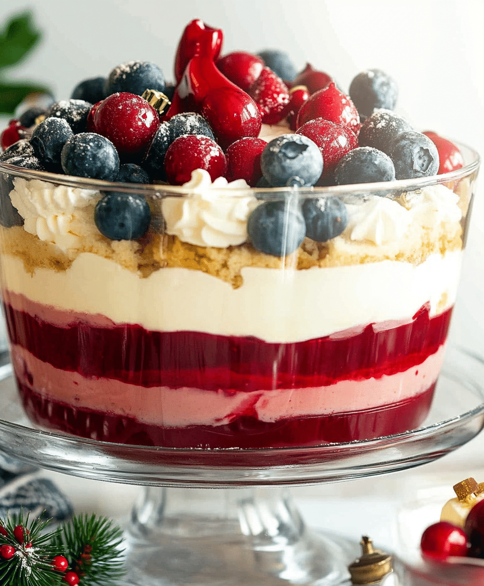 Christmas Trifle Recipe - Recipe Vibe