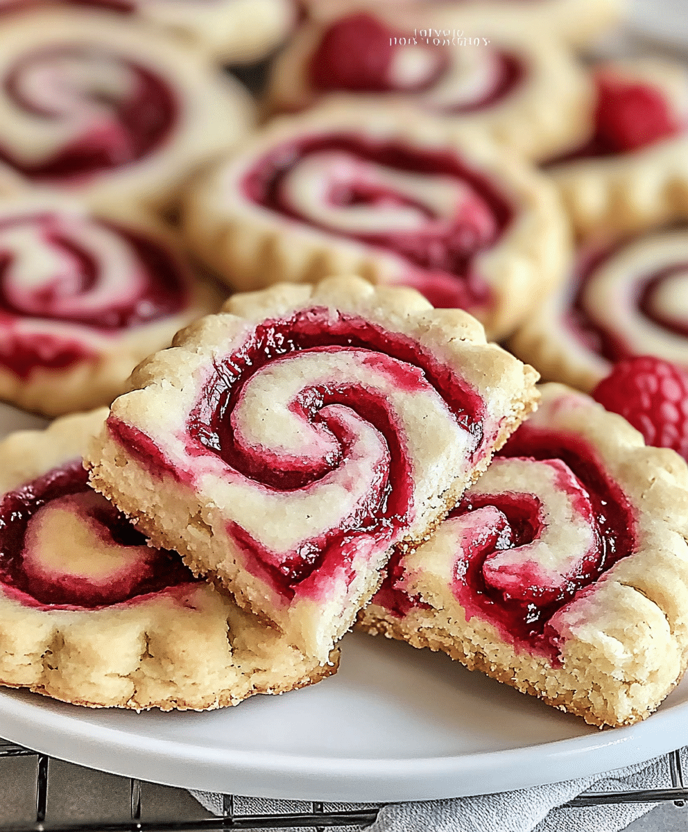 Irresistible Raspberry Swirl Shortbread Recipe - Recipe Vibe