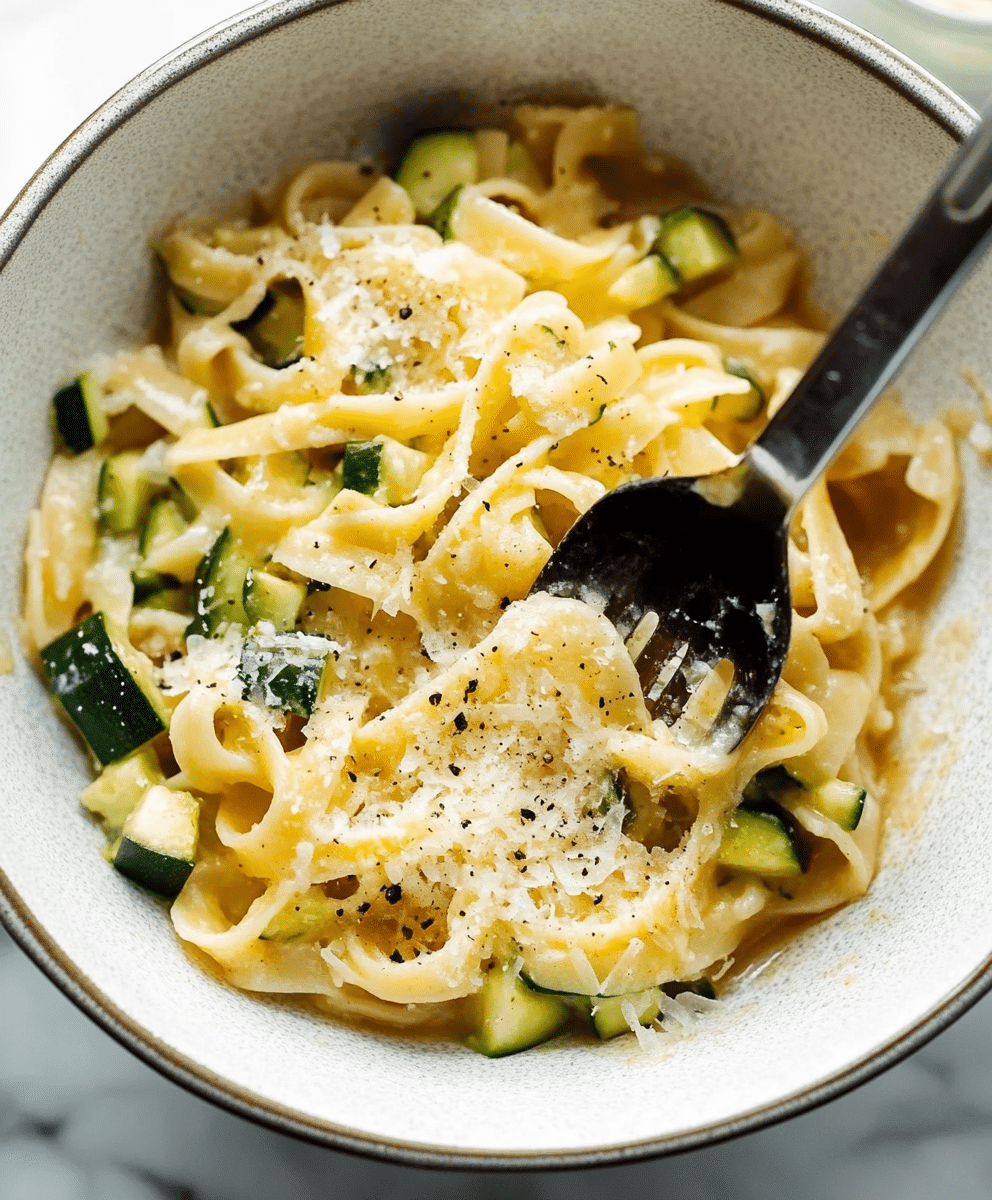 Simple Fresh Zucchini Pasta Sauce Recipe - Recipe Vibe