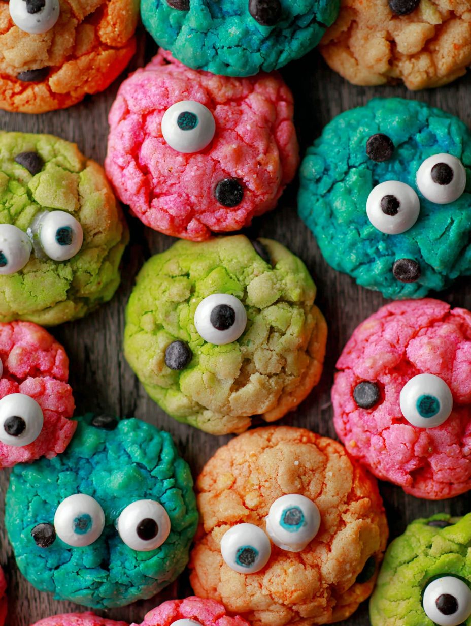 Gooey Monster Cookies Recipe - Recipe Vibe