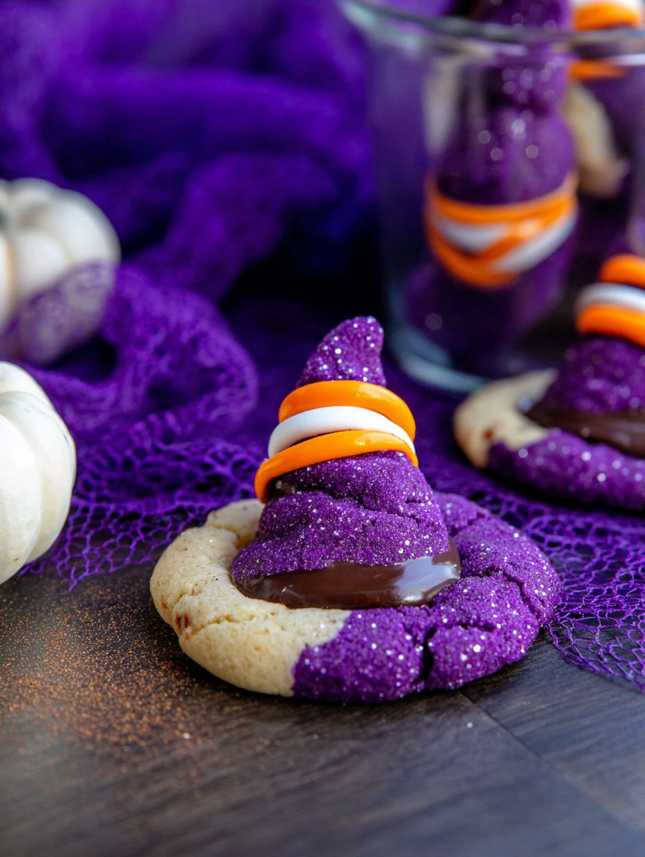Witch Hat Cookies Recipe - Recipe Vibe