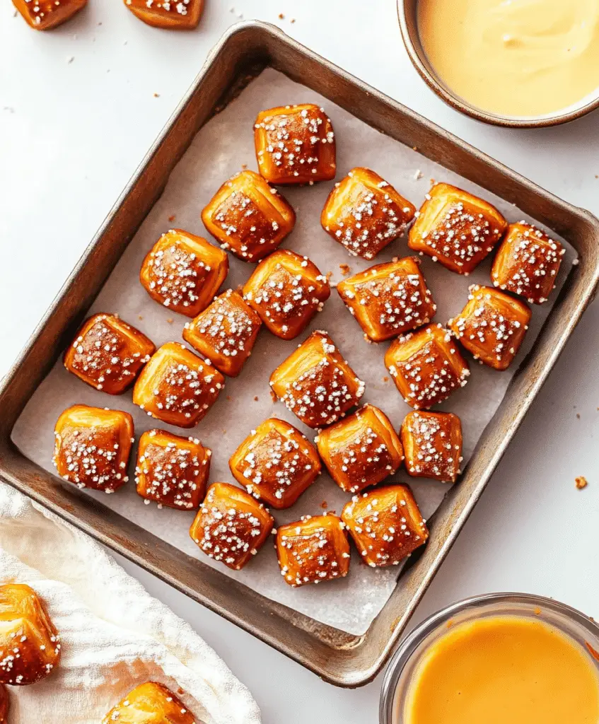 Buttery Soft Pretzel Bites Recipe - Recipe Vibe